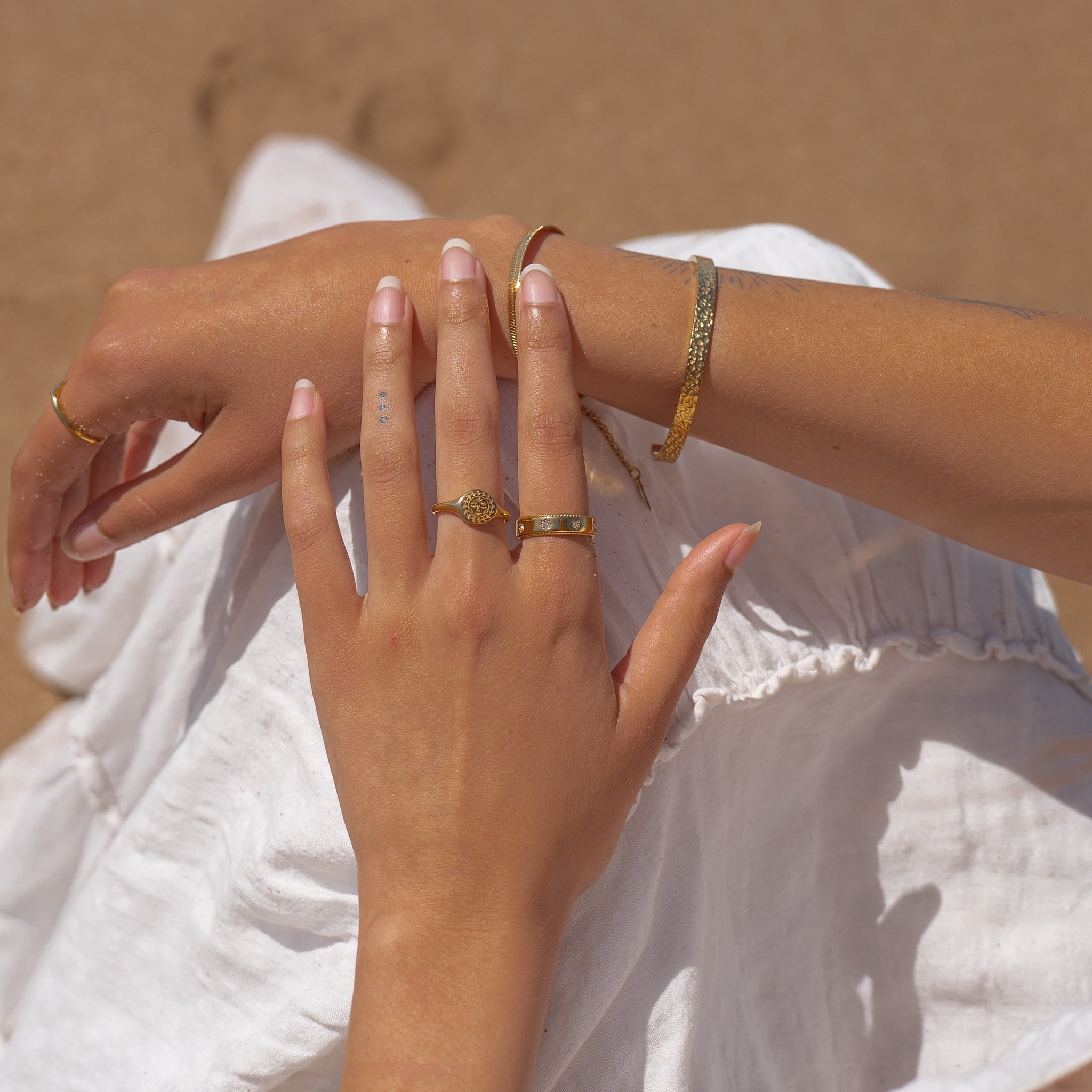 Vintage Astral Ring – Sahara Sun